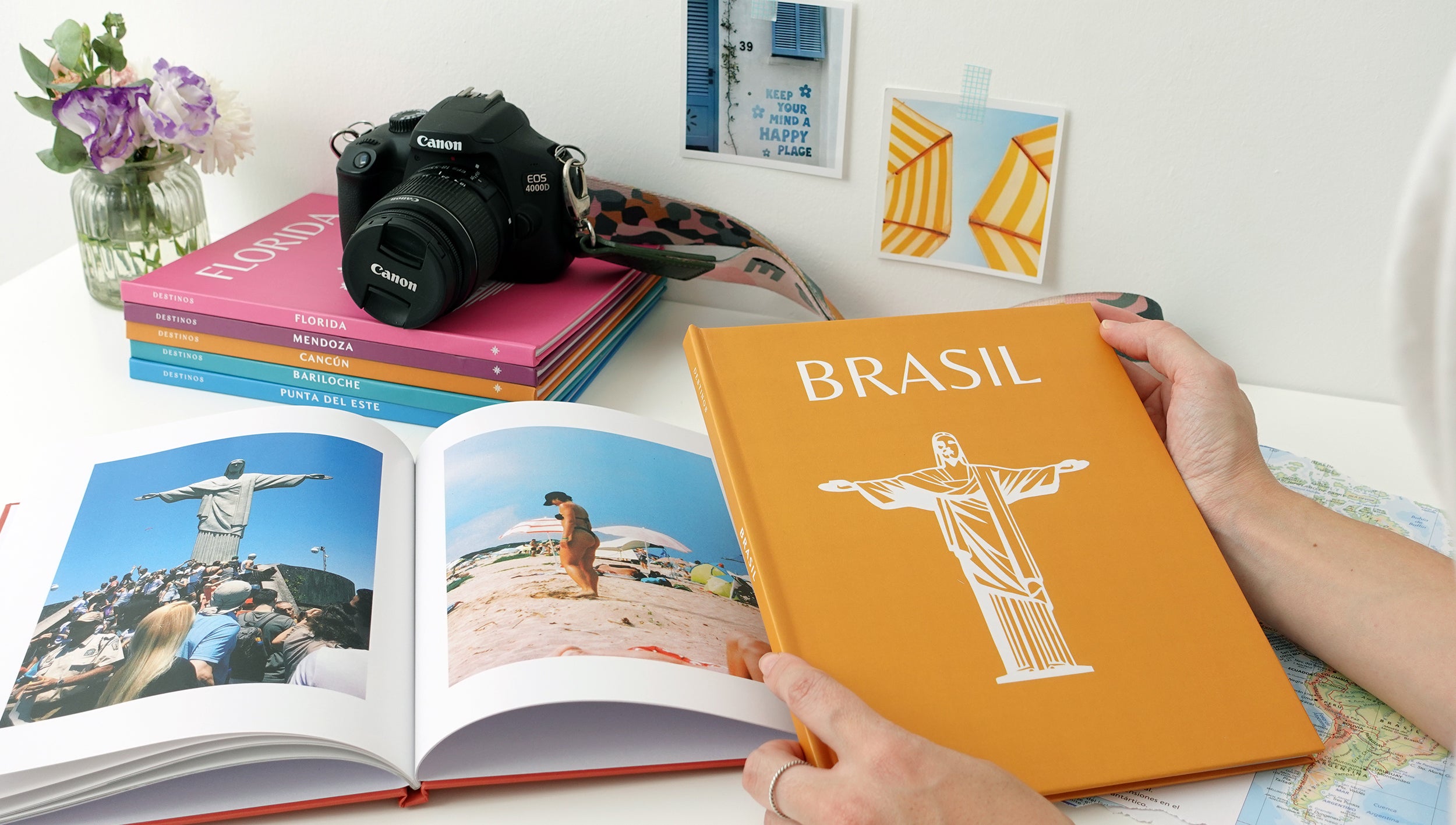 Fotolibro de viajes vertical personalizado | Destinos Vertical ...